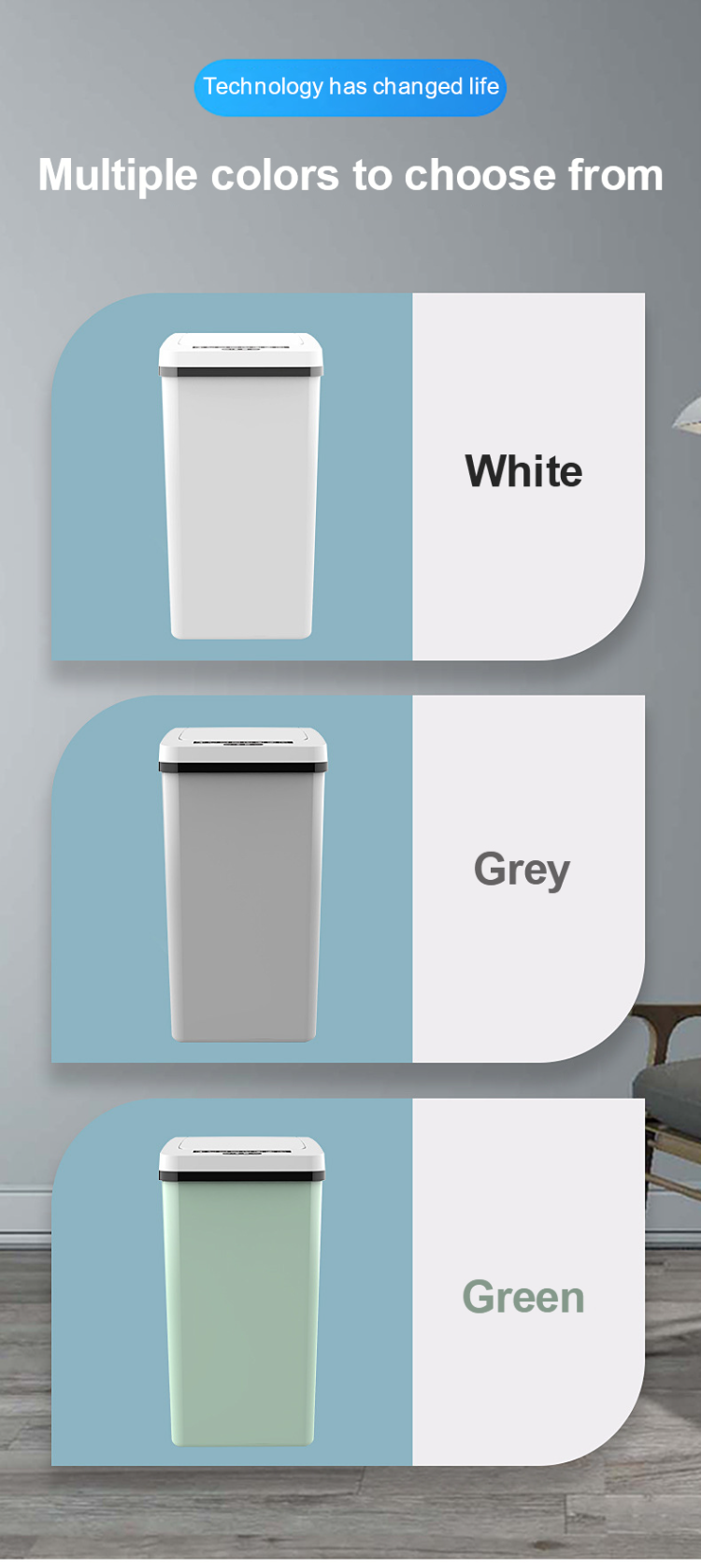 Buy Wholesale China 30l High Capacity Smart Touchless Sensor Bin ...