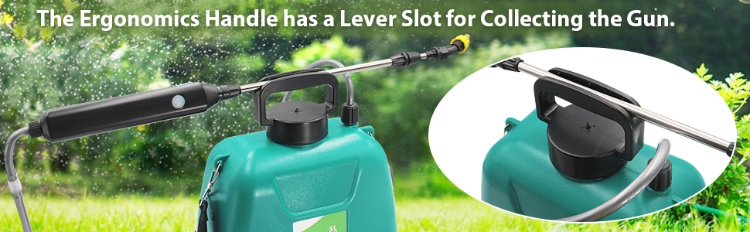 Sylstar Home Garden 5l Battery Agricultural Spray Pump Portable ...