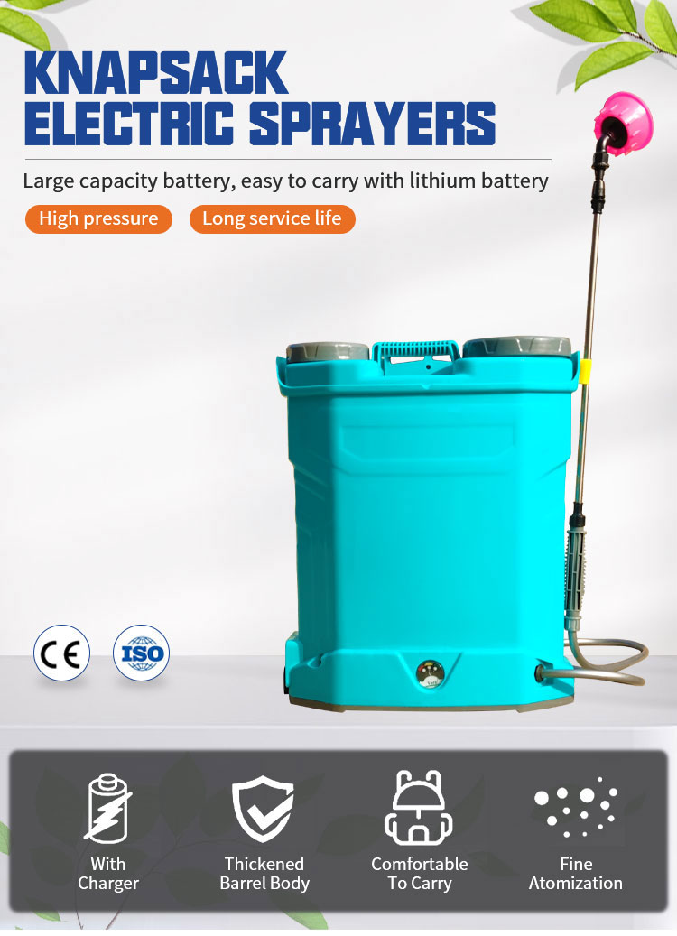 Buy Wholesale China Knapsack Sprayer Electric 16l Agriculture Battery Sprayer Pump & Battery ...