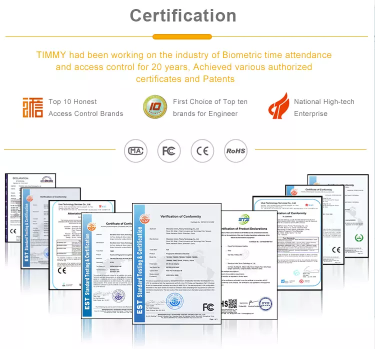 Ai06 Timmy Access Control Products Support Tcp/ip Wg26/34 Cloud Pc ...