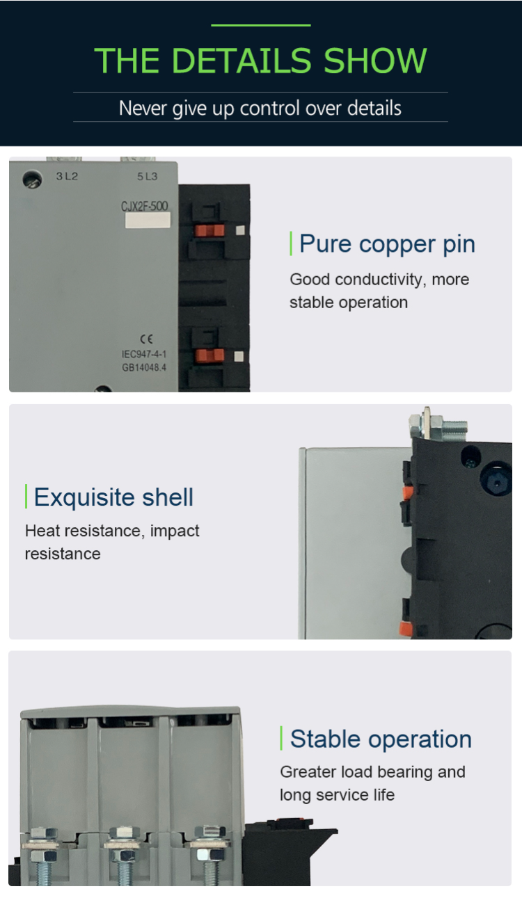 Buy Wholesale China Telemecanique Lc1 F Contactor Cjx2-f500 500a ...