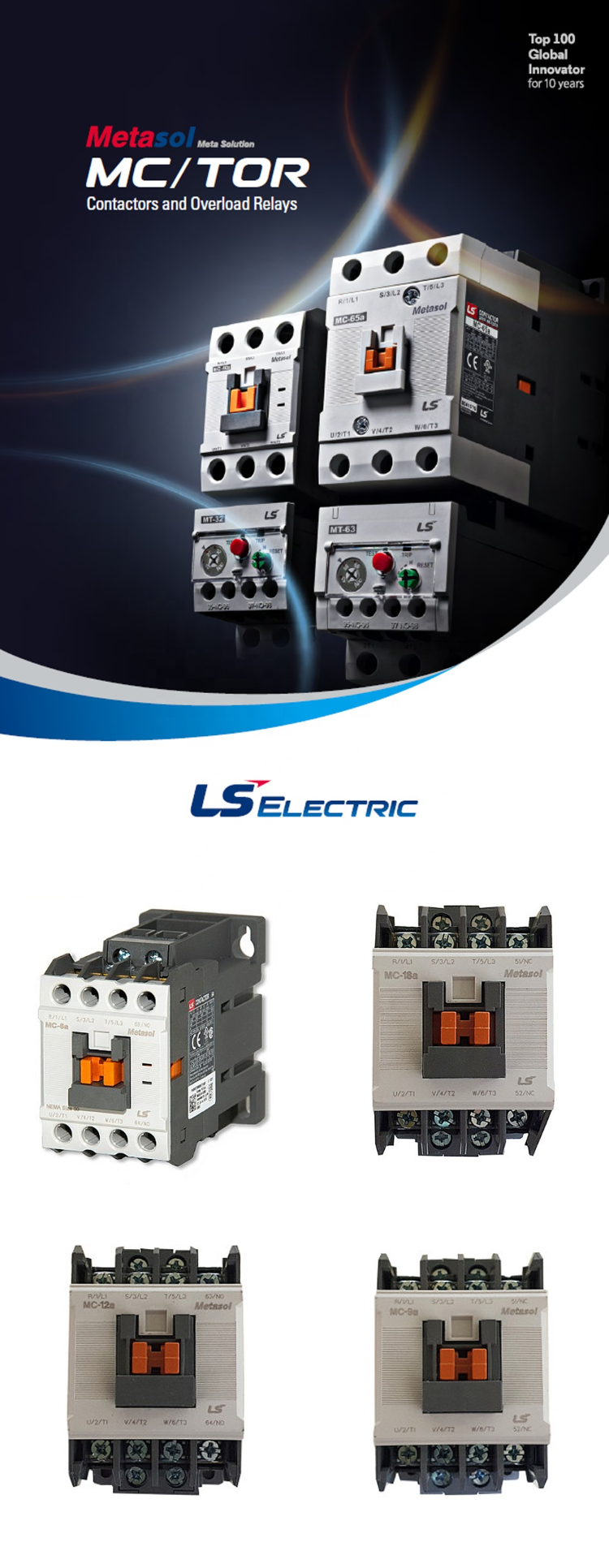 Buy Wholesale China Industry Use Ac Contactor Lsis Mc Type Magnetic ...