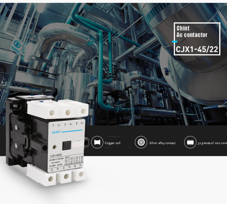 Bulk Buy China Wholesale Chtn Ac Contactor Cjx1-45/22 24v 36v 110v 220v 380v Three-phase ...