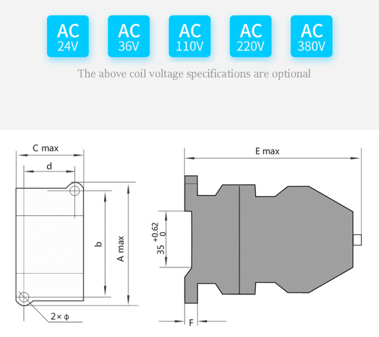 Bulk Buy China Wholesale Chtn Ac Contactor Cjx1-45/22 24v 36v 110v 220v 380v Three-phase ...