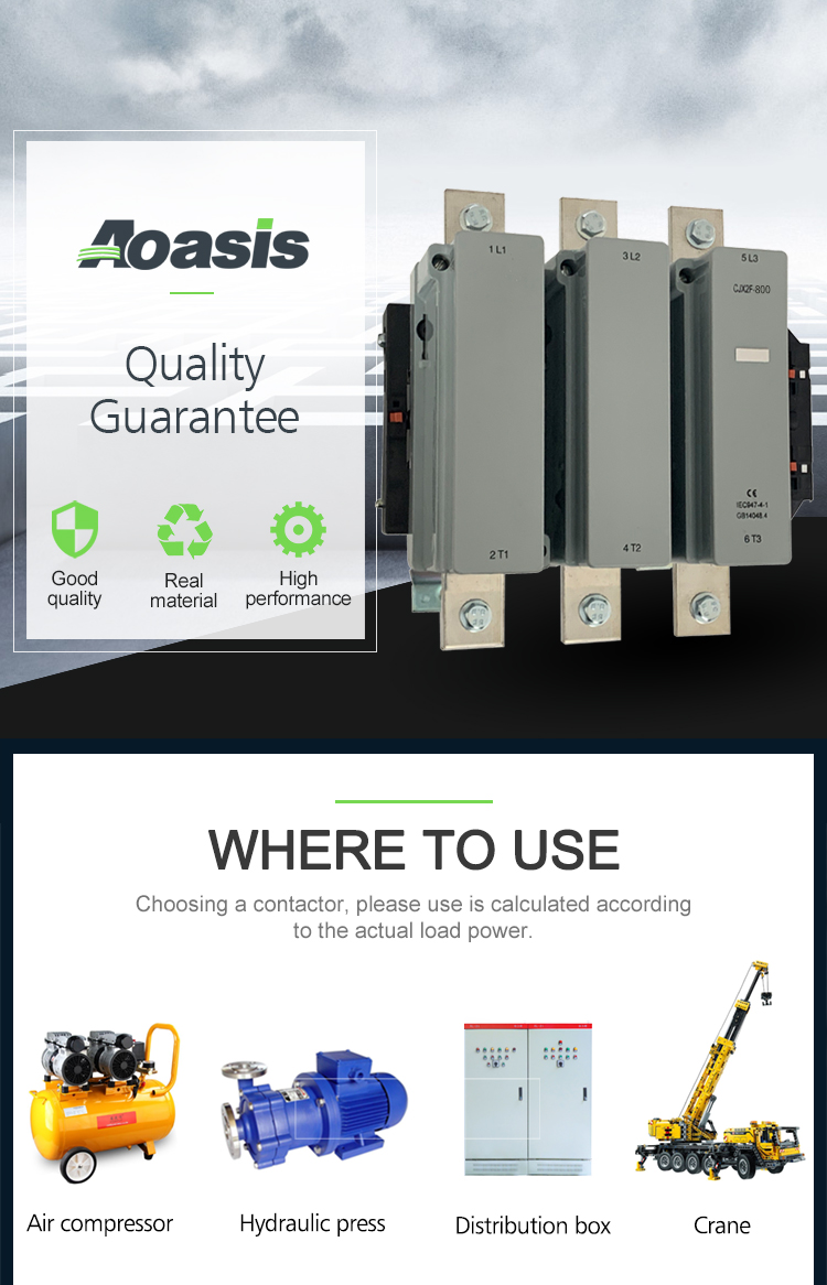 Buy Wholesale China Lc1-f630 630a Contactor Magnetic 3poles Big ...