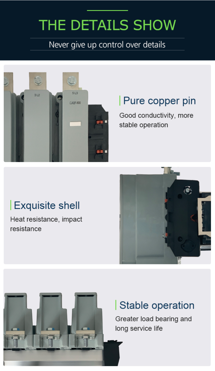 Buy Wholesale China Lc1-f630 630a Contactor Magnetic 3poles Big ...