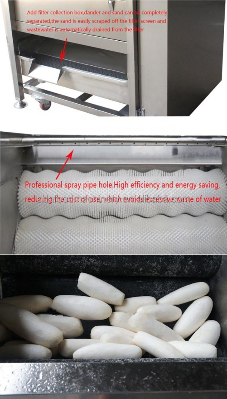 Ada Automatic Multifunctional Fruit And Vegetable Cleaning Peeling ...
