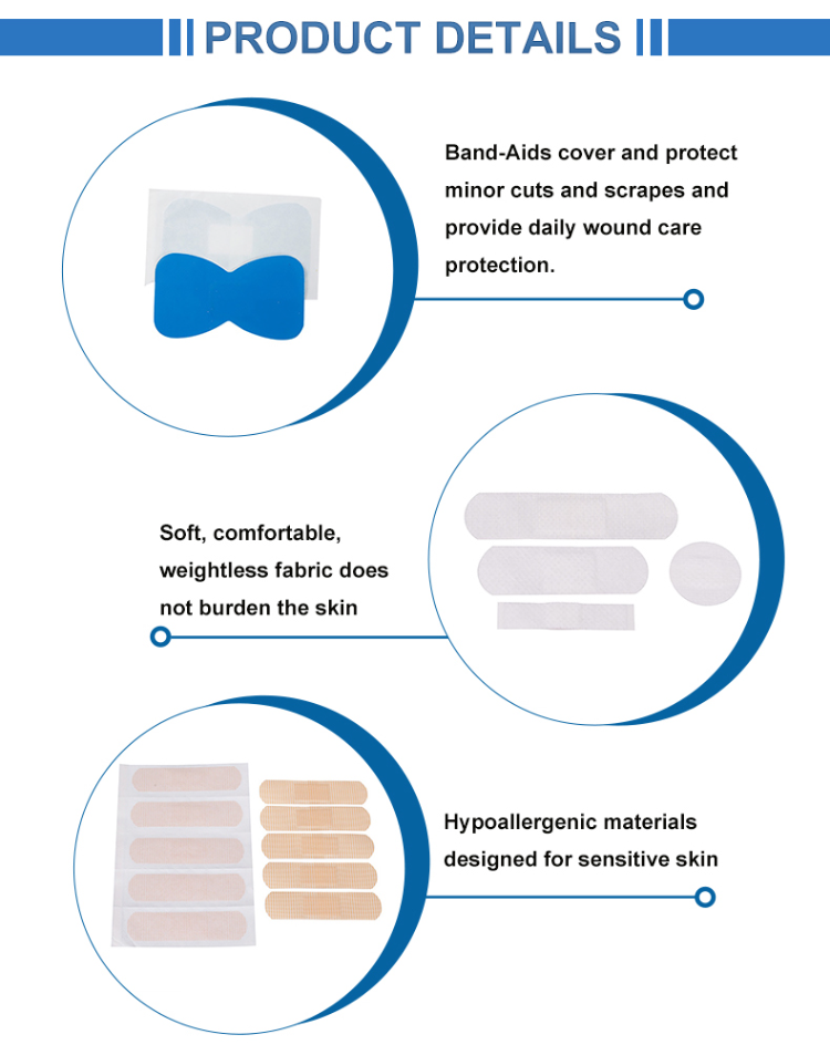 Buy Wholesale China Custom Printed Band Aids Adhesive Wound Plaster ...