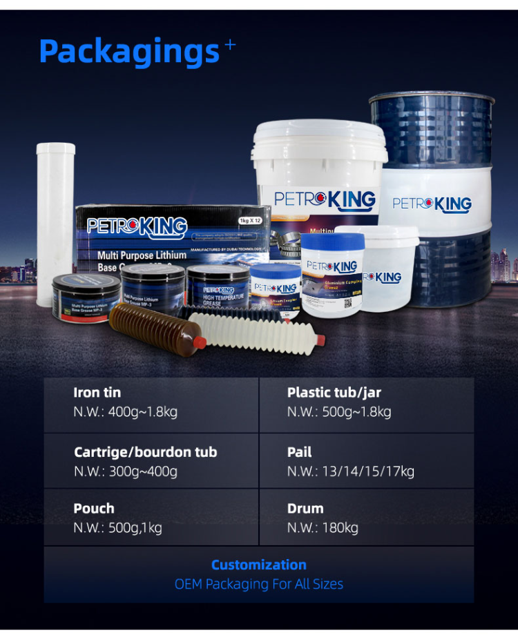 Buy Wholesale China Petroking Polyurea Grease White Grease Extreme ...