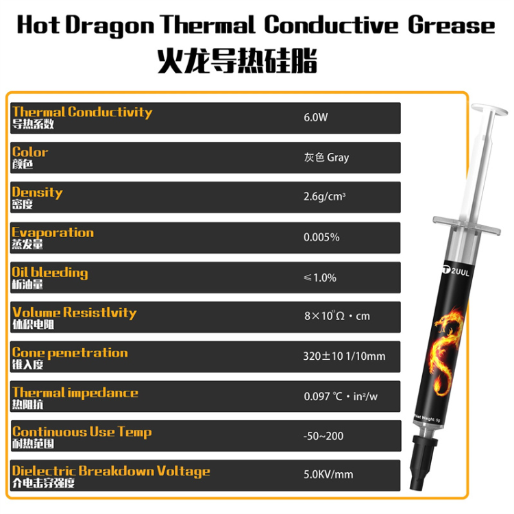 Buy Wholesale China 2uul Hot Dragon Thermal Conductive Grease Phone ...