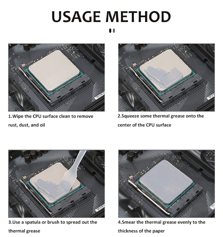 2023 Best Silicone Thermal Grease Gpu Cpu High Quality Grease Thermal ...