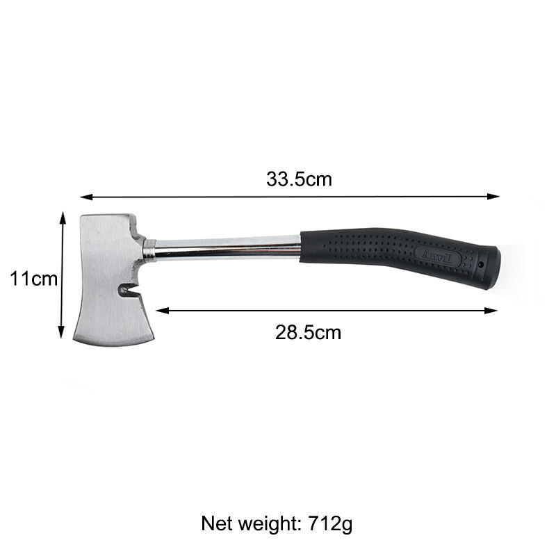 Stainless Steel Outdoor Camping Axe Survival Axe Hatchet With Sheath, Camping Hatchet, Survival ...