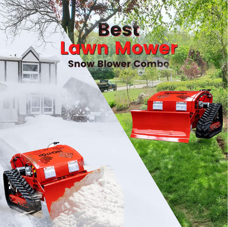 Remote Control Brush Hog Remote Control Track Mower Grass Cutting ...