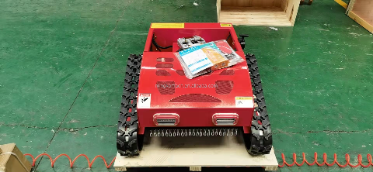 Remote Control Brush Hog Remote Control Track Mower Grass Cutting ...