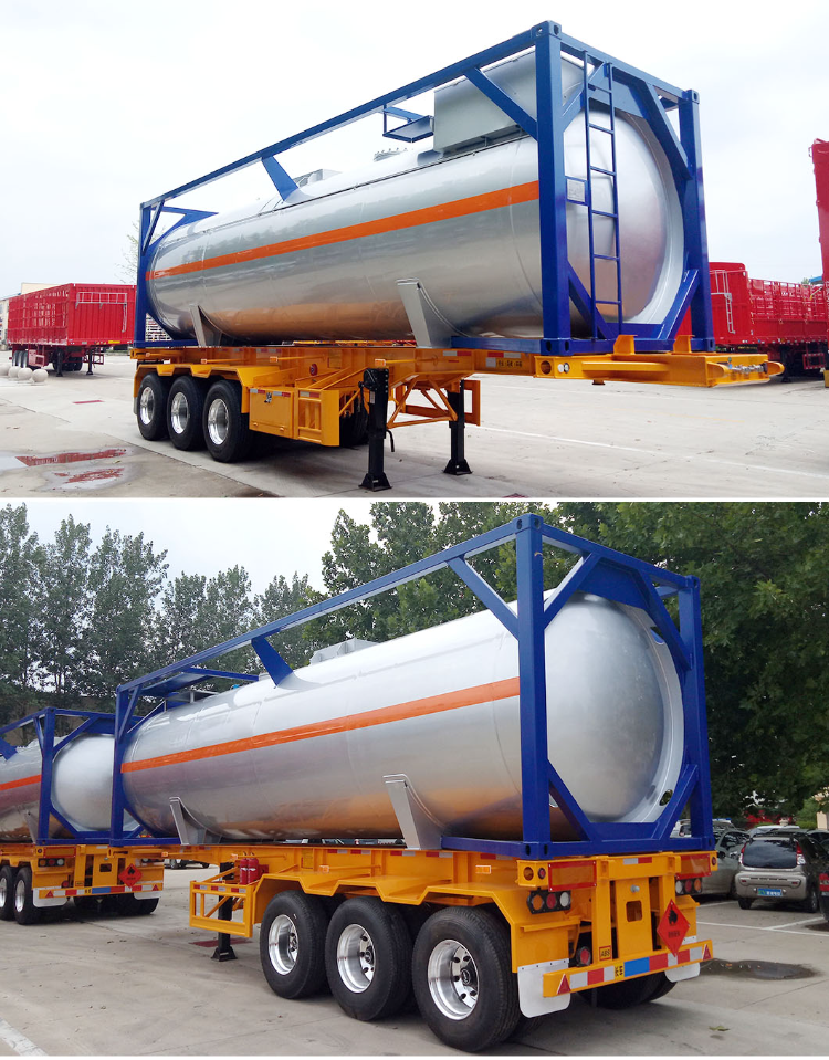 Buy Wholesale China T50 40ft Lng Tank Container Iso Tank Asme Standard ...