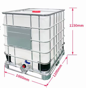 Ibc Tank 1000 Liter 1000l Ibc Bulk Tank Chemical Ibc Storage Tank For ...