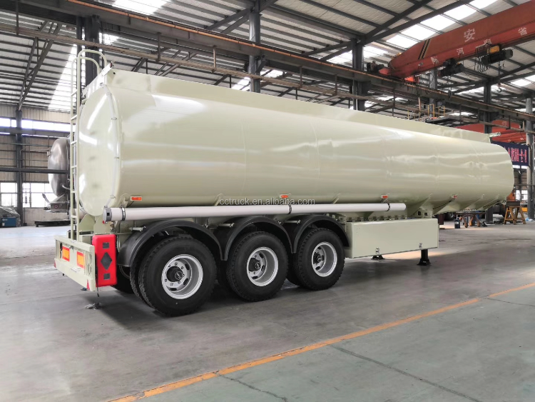 China Manufacture 3 Axle 40000l Water Trailer Tanker Semi-truck Liquid ...