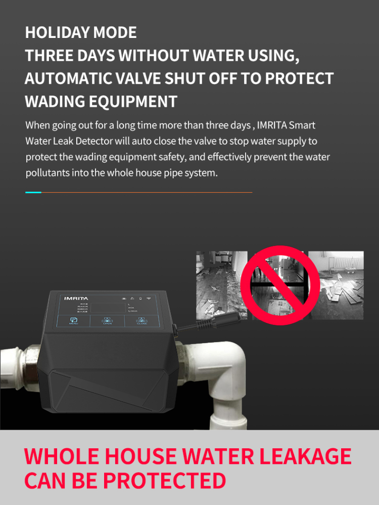 Buy Wholesale China Imrita Home Use Smart Pipe Leak Detect Alarm Sensor ...