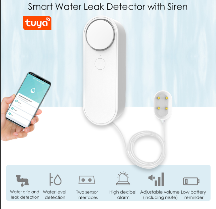 Buy Wholesale China Smart Water Flow Level Sensor With Alarm Alexa ...