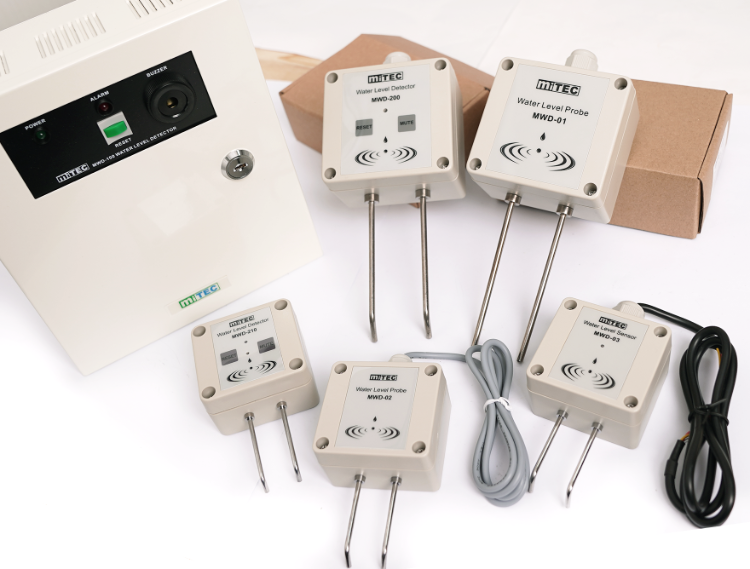 Mitec Water Leak Detector System With Main Control Water Sensor Probe ...