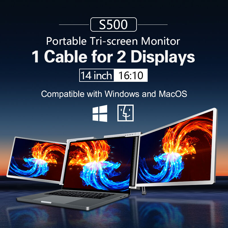 Buy Wholesale China Factory Direct 14 Inch Portable Dual Screen For 16: ...