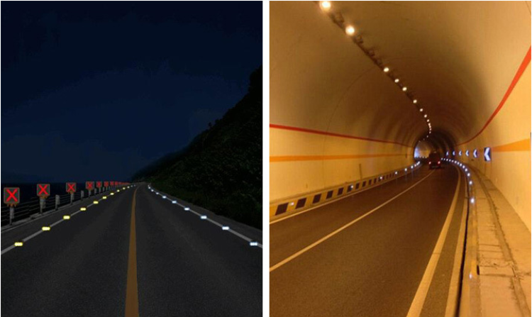 3m Reflective Plastic Cat Eyes Road Reflectors Pavement Marker, Solar ...