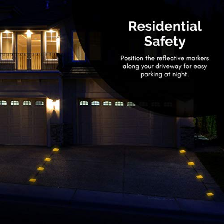 Highway Waterproof Abs Plastic Road Park Led Reflective Raised Pavement ...