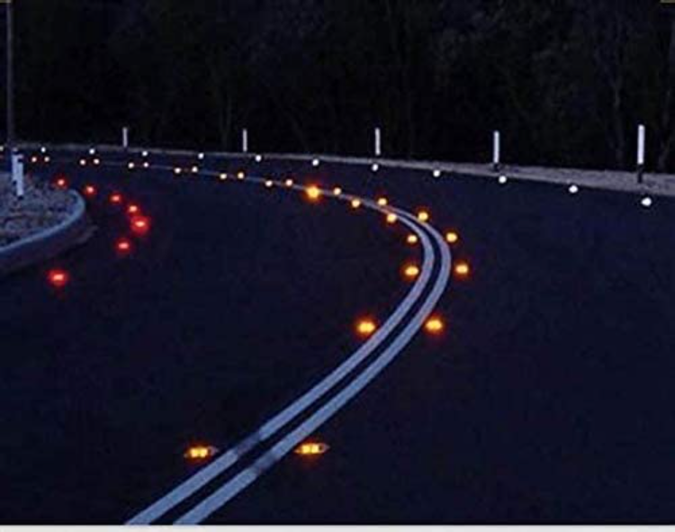 Highway Waterproof Abs Plastic Road Park Led Reflective Raised Pavement ...