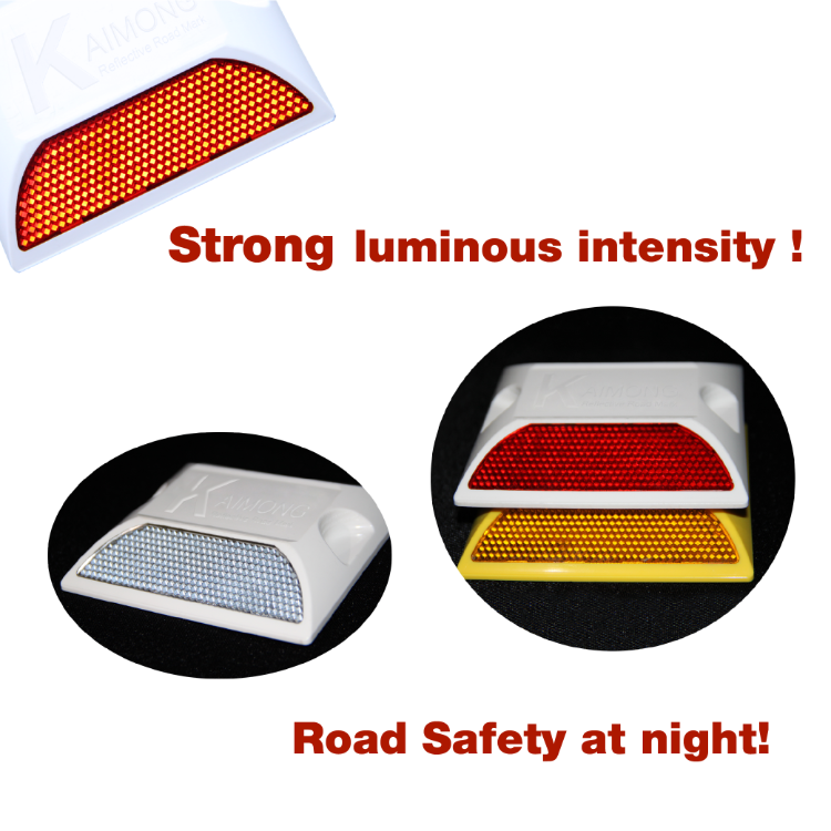 High Quality 100% Taiwan Made Reflective Plastic Road Pavement Marker ...