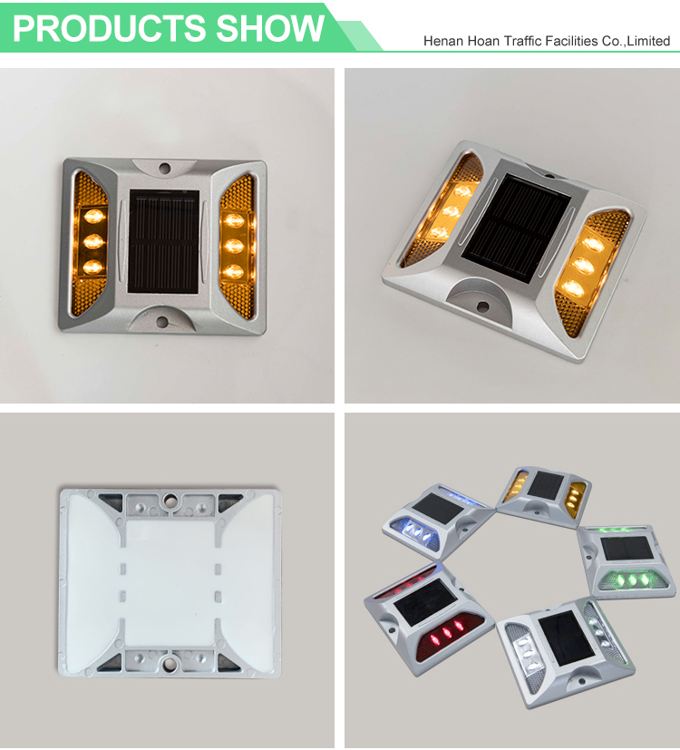 Buy Wholesale China 6 Led Raised Pavement Marker Solar Road Markers ...