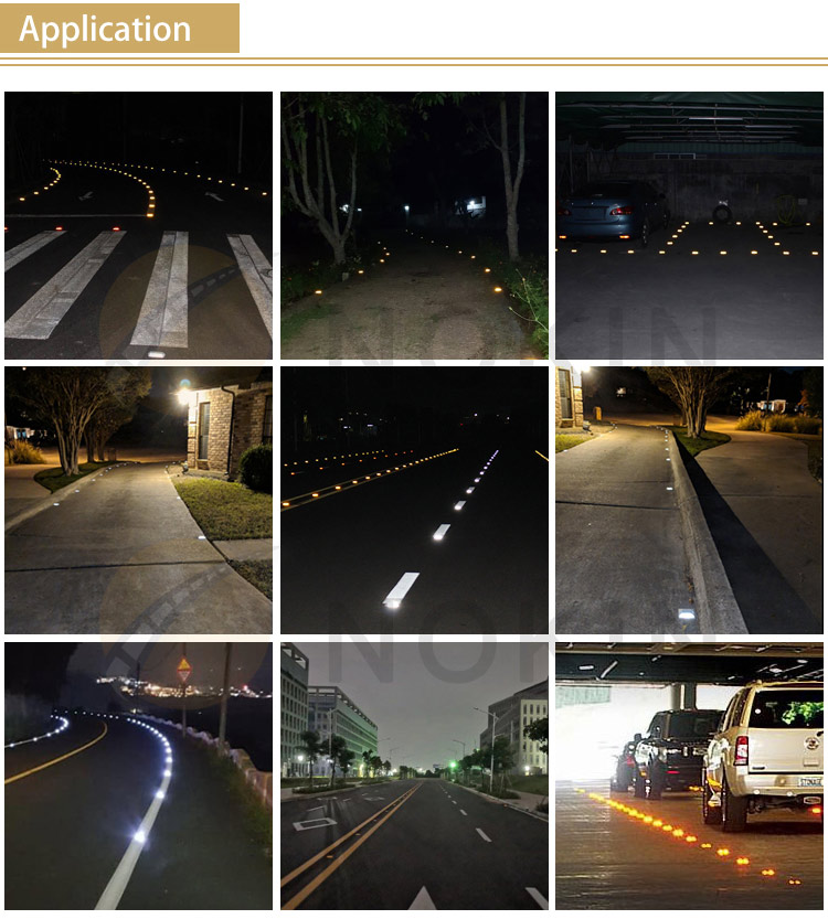 Nokin Factory Customize Reflective Plastic Road Stud Cat Eye Marker And ...