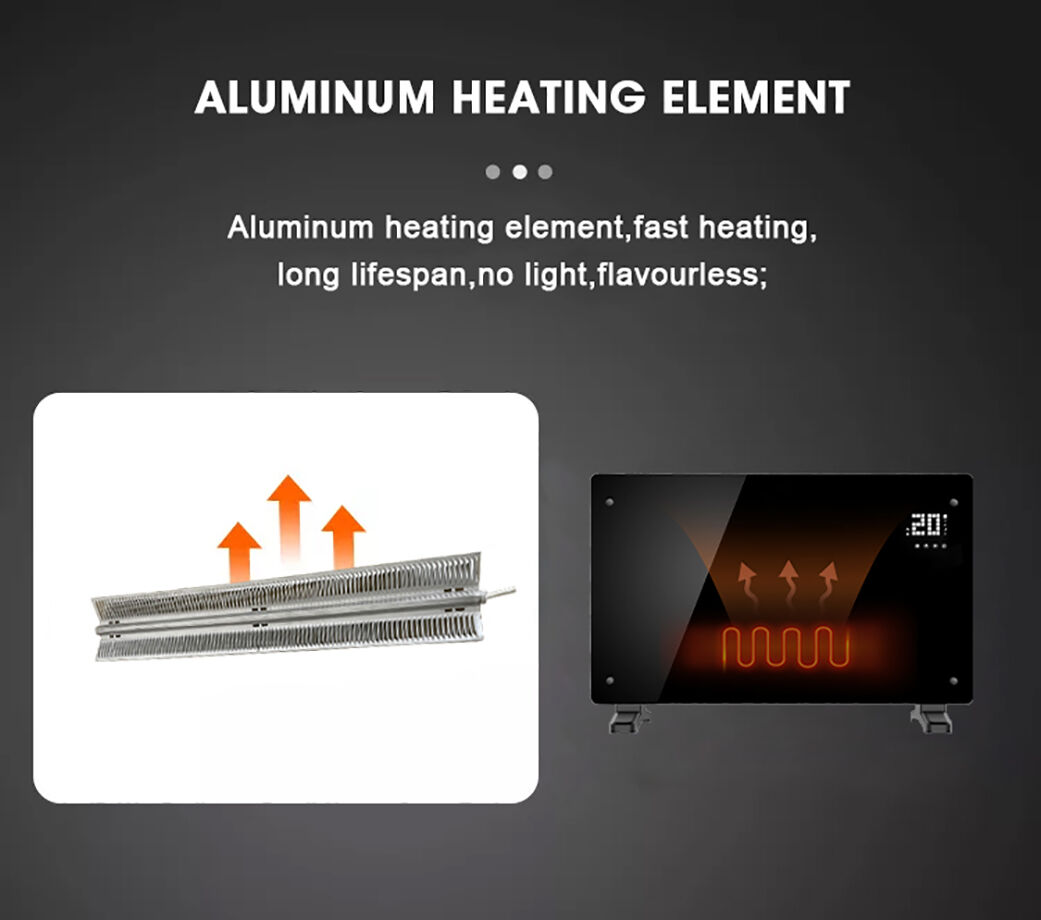 Buy Wholesale China Home Electric Infrared Wall Panel Convector Heater ...