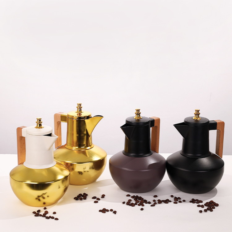 Customized Arabic Thermos Dallah Stainless Steel Coffee Tea Pot Flask ...