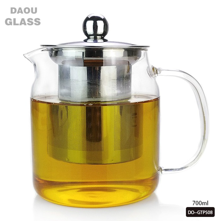 Buy Wholesale China Table Mesh Infuser Heating Resistant Glass Tea Pot ...