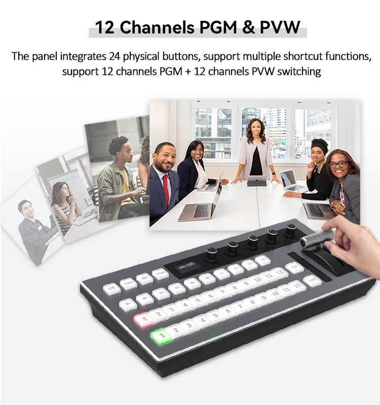 Buy Wholesale China Kato Vision 12 Ch Usb Lan Video Switcher Mixer Live ...