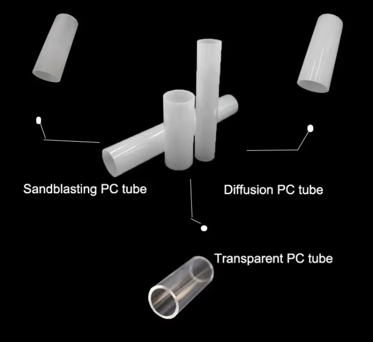 Cheap Popular Gloss Round Pipe Pc Pmma Acrylic Plastic Tube Factory ...