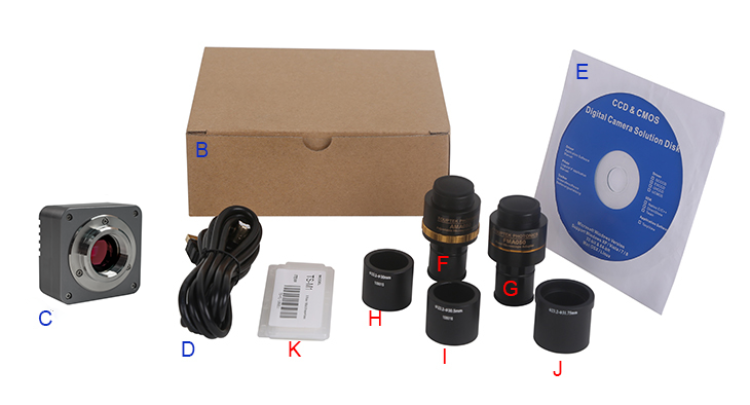 Bestscope Buc1d-1200c 12.0mp High Speed Usb2.0 C-mount Cmos Digital ...