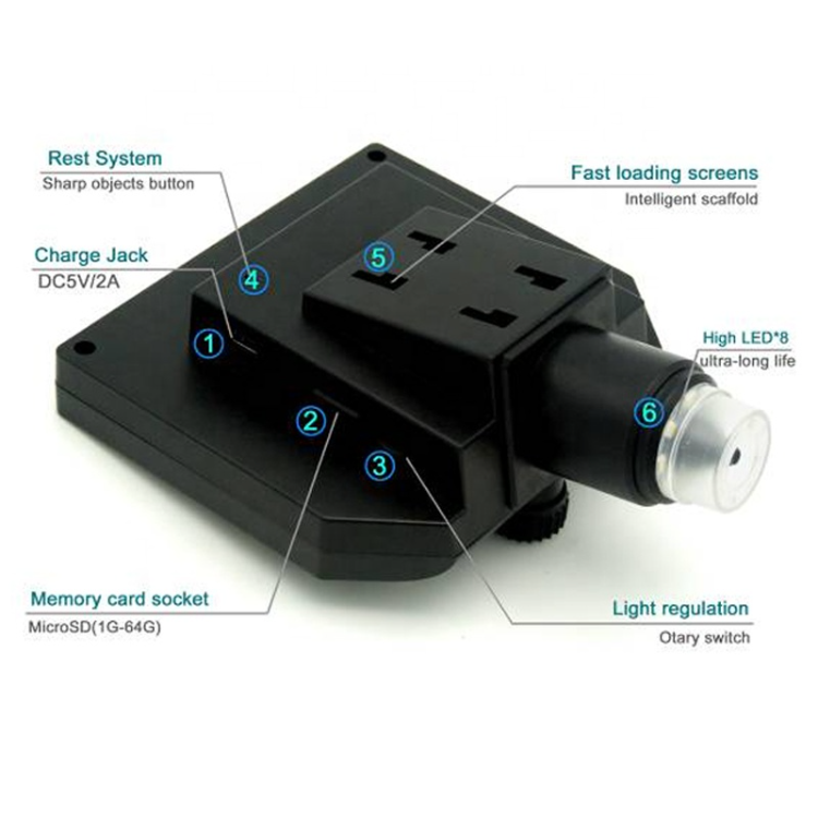 Buy Wholesale China Mobile Phone Repair Tool Led Digital Microscope ...