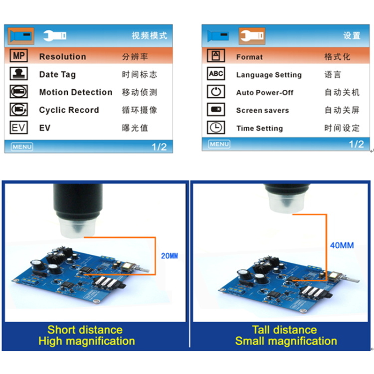 Buy Wholesale China Mobile Phone Repair Tool Led Digital Microscope ...