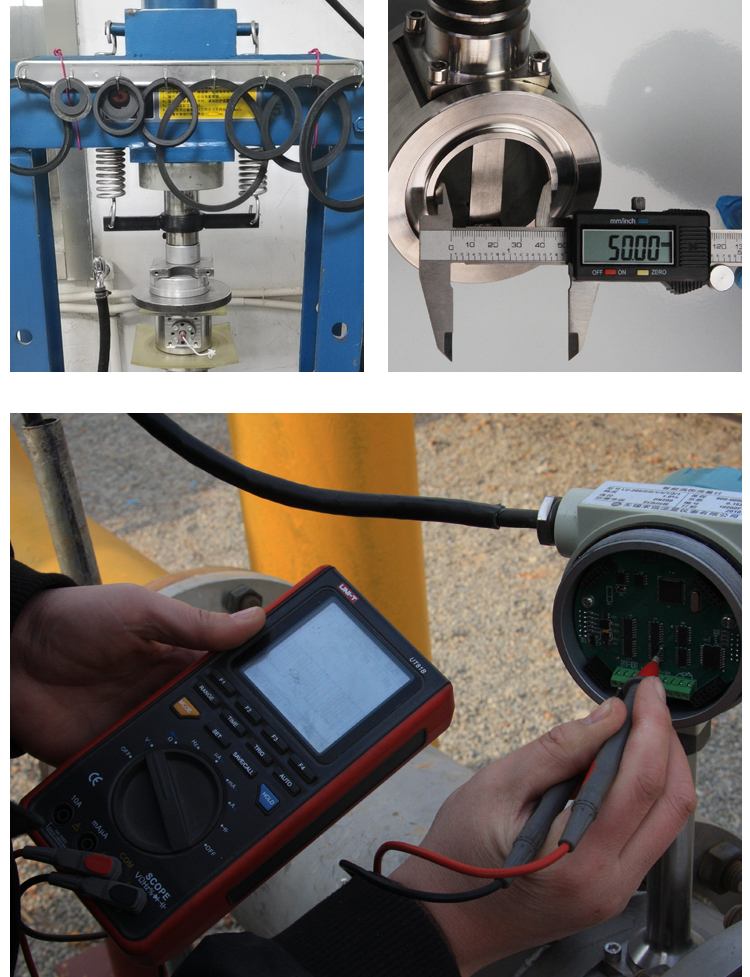 Digital Water Flowmeter Electronic Flow Meter Vortex Wafer Dn200 400 4000m3 H Wafer Type Vortex