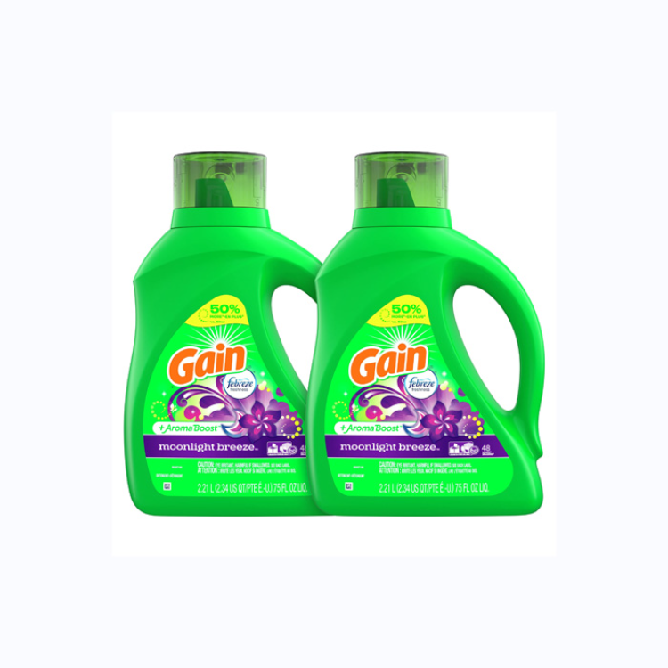 Gain Liquid Laundry Detergent Original Fresh Scent 25 Oz Bottle (pack ...