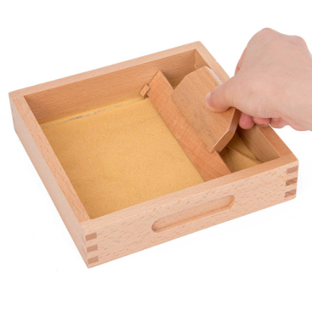 Buy Wholesale China Sand Tracing Tray Wooden Montessori Sand Tray With ...