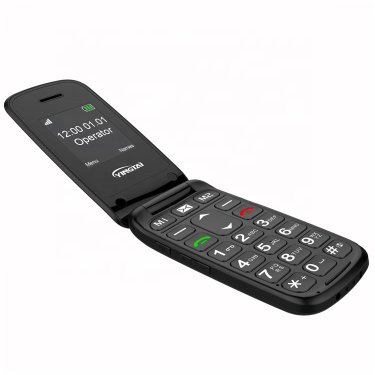 Shenzhen Manufacturer 1.77 Inch Screen Single Sim Torch Fm Big Buttons ...