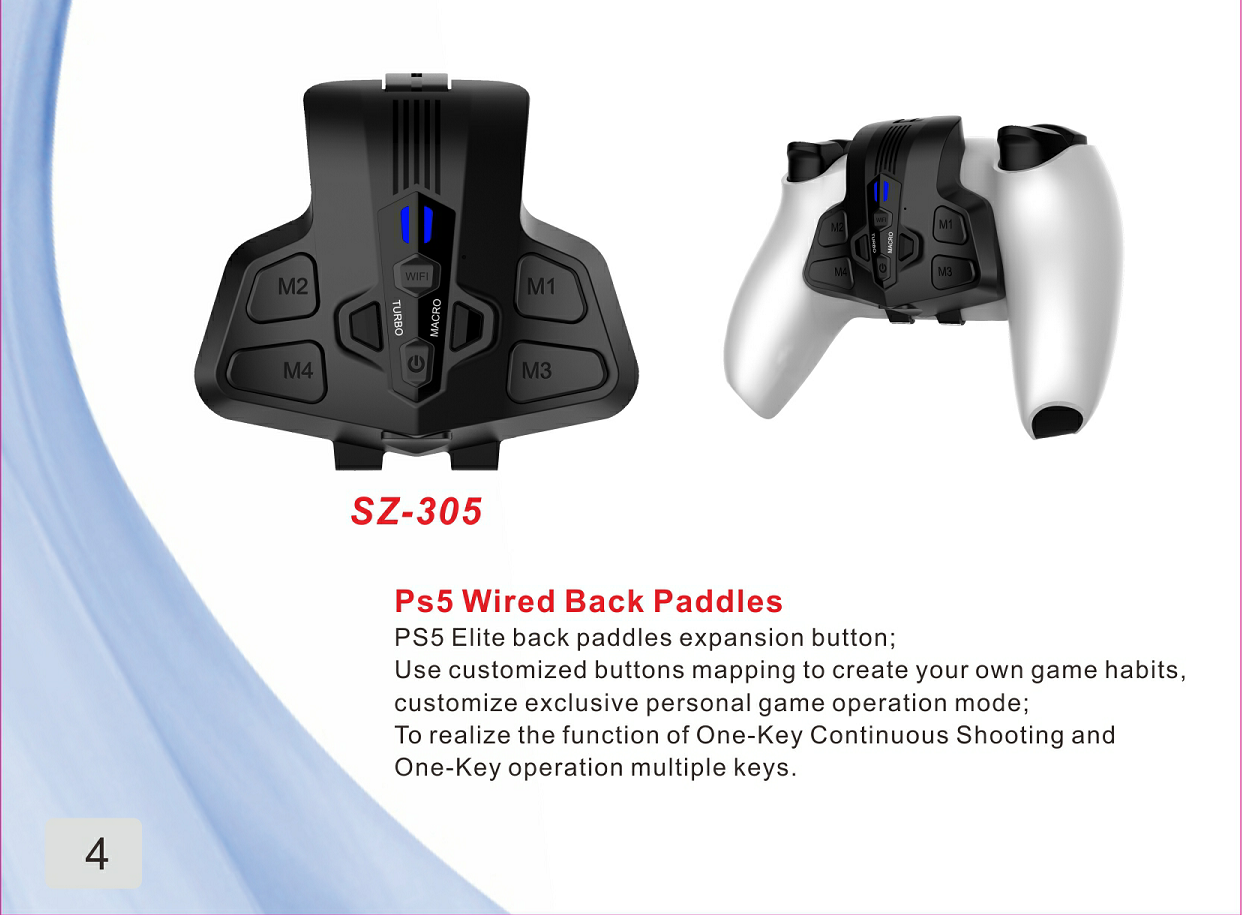 Buy China Wholesale Factory Wholesale Ps5 Back Paddles Expansion Button For Ps5 Original ...