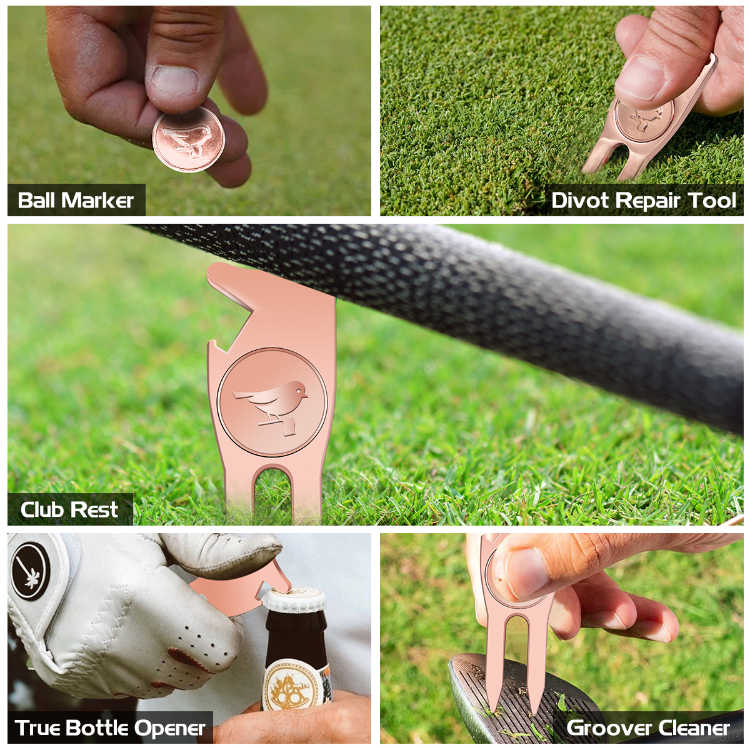 Buy Wholesale China Hot Selling Bottle Opener Divot Tool Club Holder ...