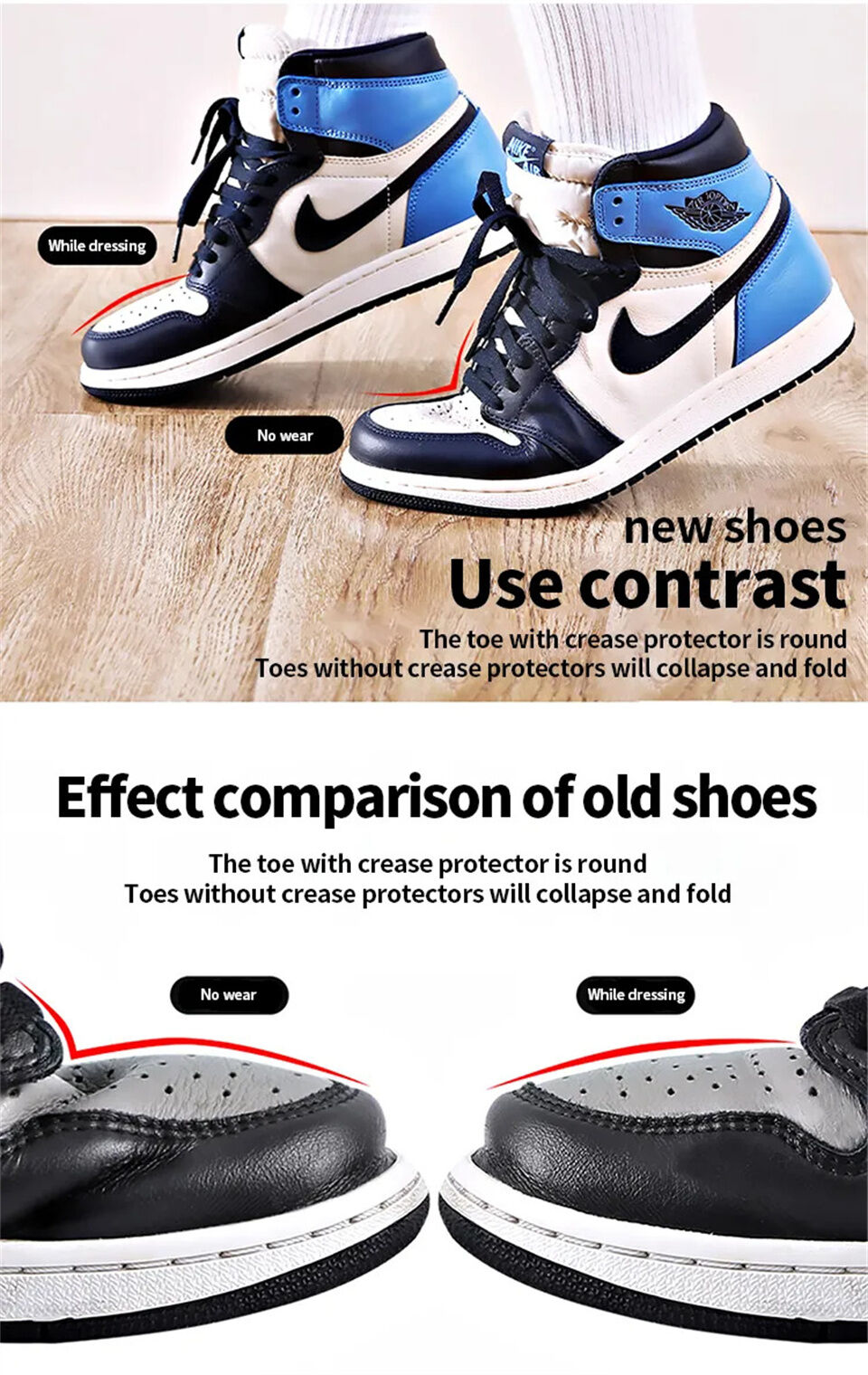 Buy Wholesale China Dropshipping Sneaker Protectors Shoe Crease ...