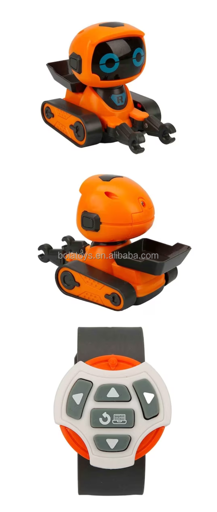 Radio Control Robot Toys 2.4g Watch Induction Kid's Intelligent Watch Remote Sensing Robot ...