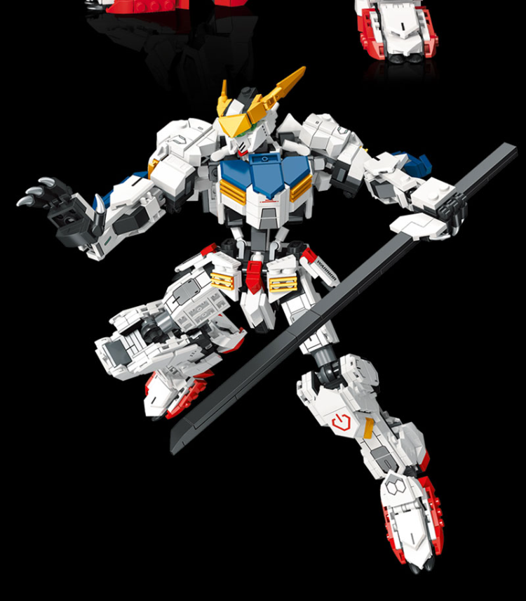 Jiestar 952 Pcs 2 In 1 Mecha To Airplane Deformed Genshon Robot ...