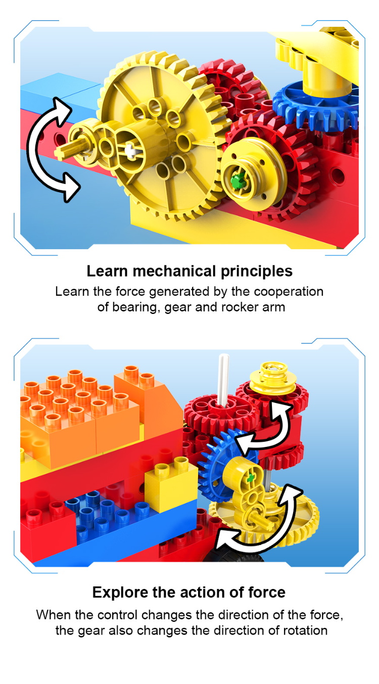 B6530 Banbao Robot Basic Exploration Set Building Blocks Toys Cutting ...