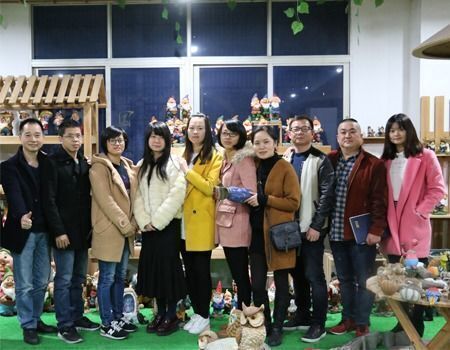 Bsci Factory Polyresin Black Bear Figurine Family Dancing With Solar ...